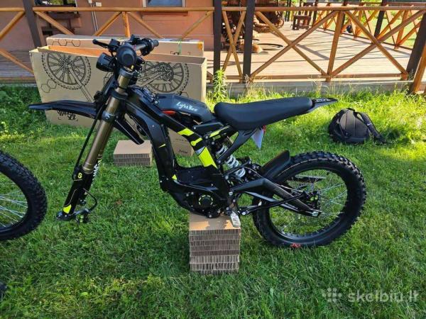 Черный Sur-Ron Light bee X 2025 в Клайпеда, объемом двигателя 0.00 л и пробегом 0 тыс. км за 3400 €, фото 3 на AUTOMOTO.COM.LV