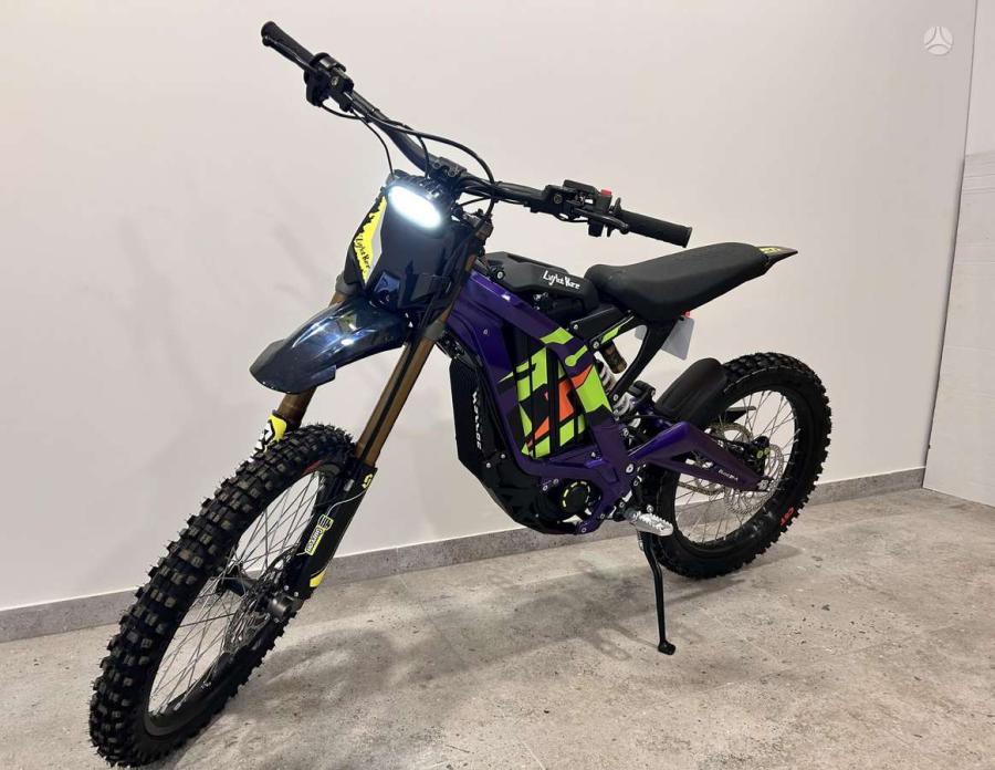 Violets Sur-Ron Light bee X 2025 Viļņa, ar dzinēja tilpumu 0.00 L un nobraukumu 3 tūkst. km par 3800 €, foto 1 vietnē AUTOMOTO.COM.LV