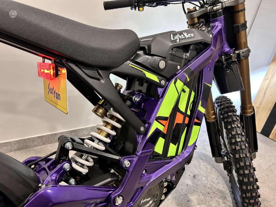 Violets Sur-Ron Light bee X 2025 Viļņa, ar dzinēja tilpumu 0.00 L un nobraukumu 3 tūkst. km par 3800 €, foto 7 vietnē AUTOMOTO.COM.LV