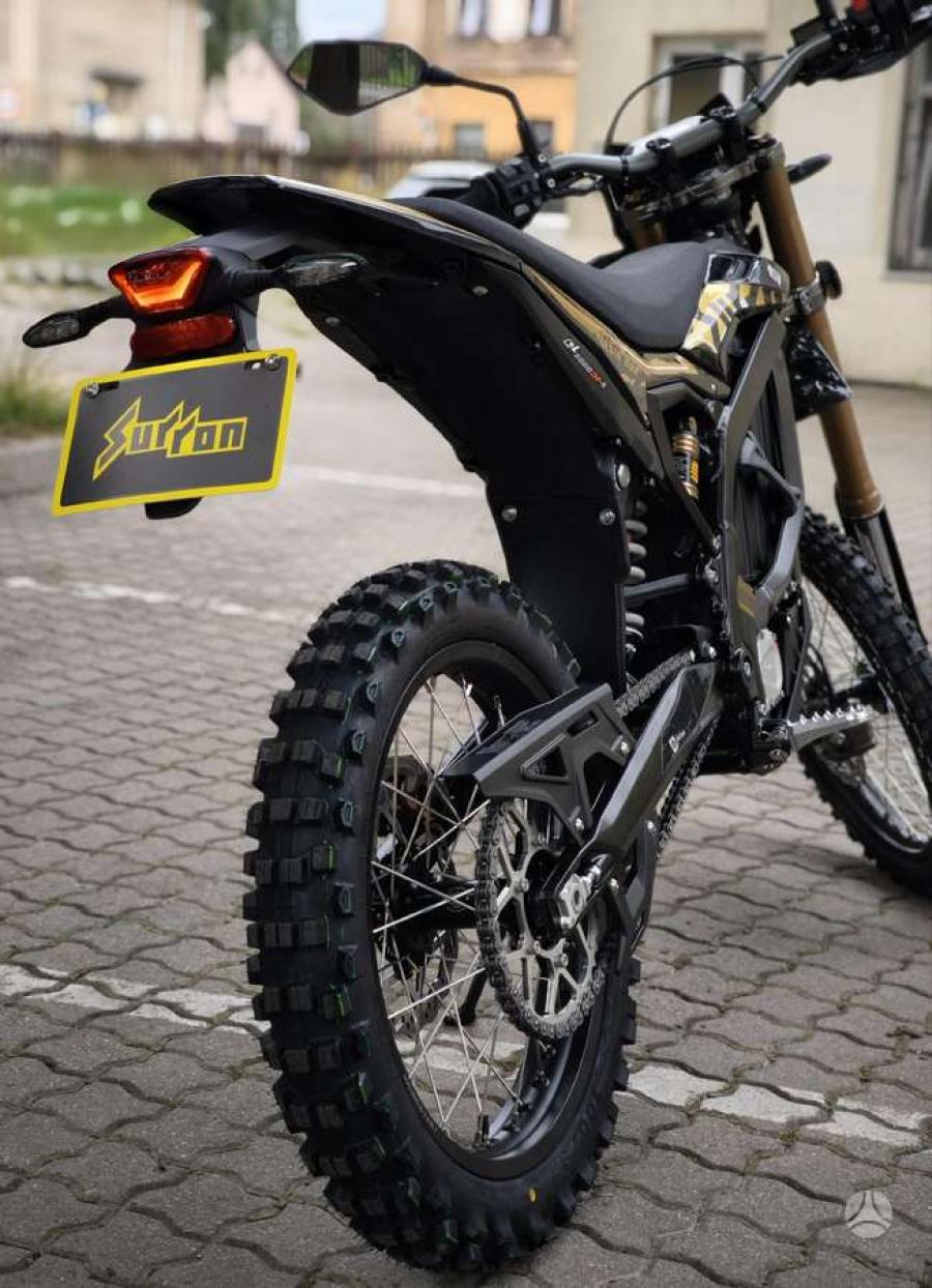 Melns Sur-Ron Ultra bee 2025 Rīga, ar dzinēja tilpumu 0.00 L un nobraukumu 0 tūkst. km par 7299 €, foto 7 vietnē AUTOMOTO.COM.LV
