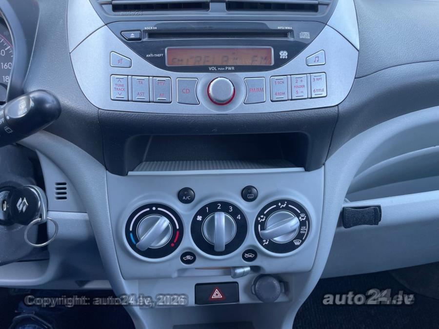 Grey Suzuki Alto 2011 in Tallinn, with an engine capacity of 1.00 L and mileage of 65 thousand km for 3490 €, photo 14 on AUTOMOTO.COM.LV