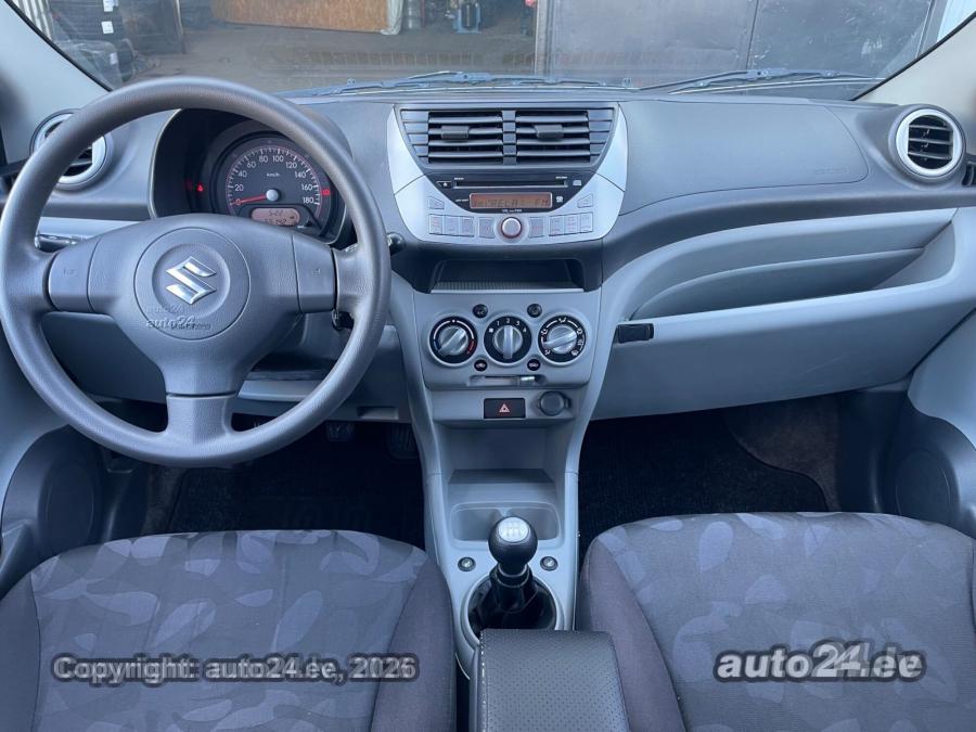 Grey Suzuki Alto 2011 in Tallinn, with an engine capacity of 1.00 L and mileage of 65 thousand km for 3290 €, photo 9 on AUTOMOTO.COM.LV
