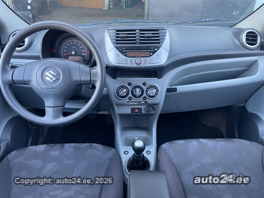 Grey Suzuki Alto 2011 in Tallinn, with an engine capacity of 1.00 L and mileage of 65 thousand km for 3490 €, photo 9 on AUTOMOTO.COM.LV