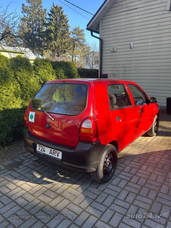 Sarkans Suzuki Alto 2003 Tallina, ar dzinēja tilpumu 1.10 L un nobraukumu 37 tūkst. km par 1500 €, foto 3 vietnē AUTOMOTO.COM.LV