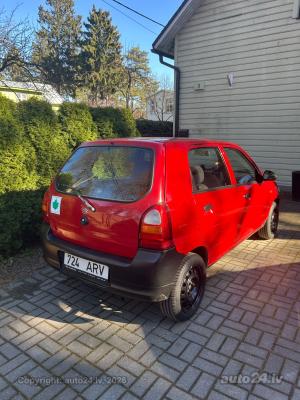Sarkans Suzuki Alto 2003 Tallina, ar dzinēja tilpumu 1.10 L un nobraukumu 37 tūkst. km par 1500 €, foto 4 vietnē AUTOMOTO.COM.LV