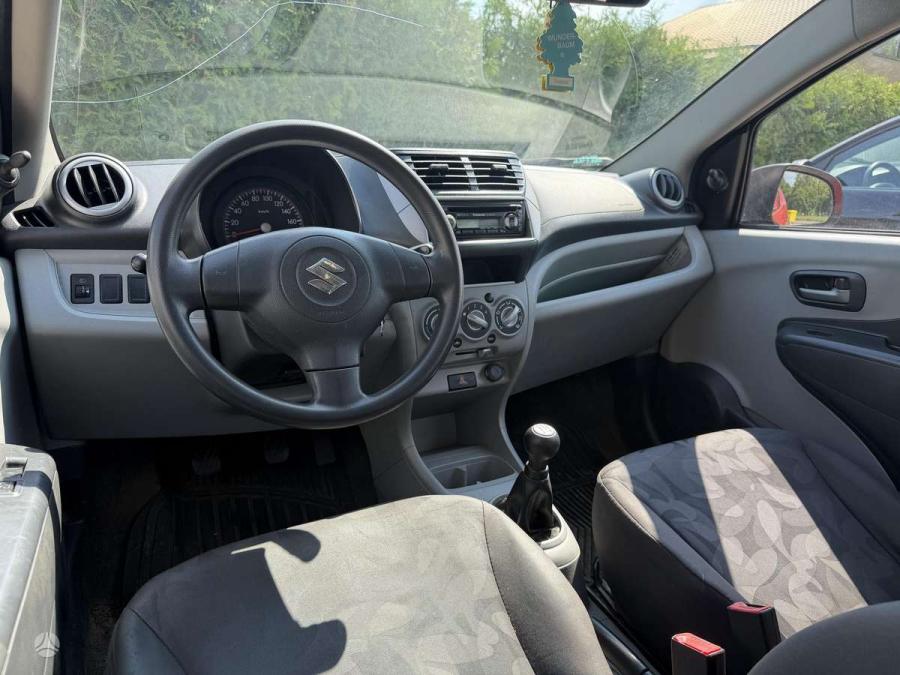 Sarkans Suzuki Alto 2009 Kauņa, ar dzinēja tilpumu 1.00 L un nobraukumu 180 tūkst. km par 450 €, foto 12 vietnē AUTOMOTO.COM.LV