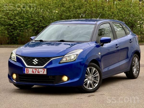 Blue Suzuki Baleno 2017 in Riga, with an engine capacity of 1.30 L and mileage of 0 thousand km for 5970 €, photo 2 on AUTOMOTO.COM.LV