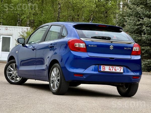 Blue Suzuki Baleno 2017 in Riga, with an engine capacity of 1.30 L and mileage of 0 thousand km for 5970 €, photo 3 on AUTOMOTO.COM.LV