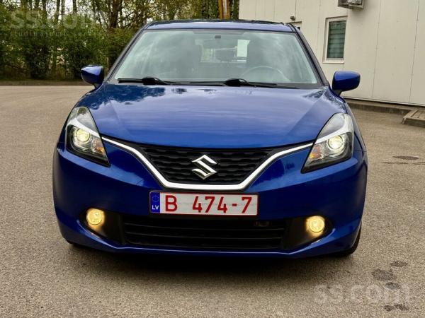 Blue Suzuki Baleno 2017 in Riga, with an engine capacity of 1.30 L and mileage of 0 thousand km for 5970 €, photo 5 on AUTOMOTO.COM.LV