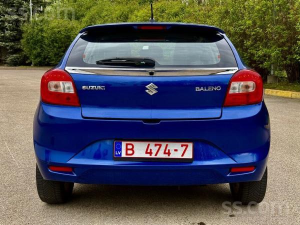 Blue Suzuki Baleno 2017 in Riga, with an engine capacity of 1.30 L and mileage of 0 thousand km for 5970 €, photo 7 on AUTOMOTO.COM.LV