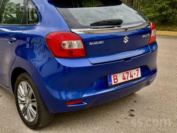 Blue Suzuki Baleno 2017 in Riga, with an engine capacity of 1.30 L and mileage of 0 thousand km for 5970 €, photo 8 on AUTOMOTO.COM.LV