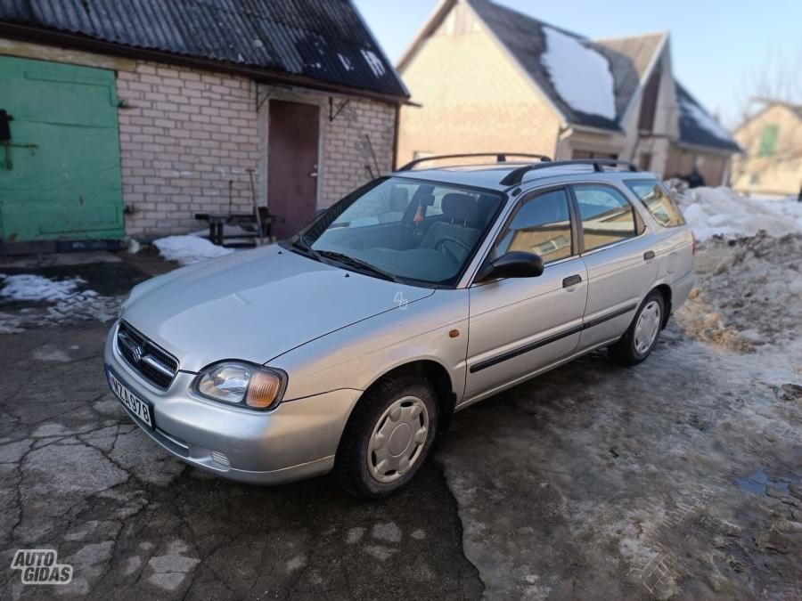 Suzuki Baleno 2000 Raseiniai, ar dzinēja tilpumu 1.60 L un nobraukumu 175 tūkst. km par 600 €, foto 3 vietnē AUTOMOTO.COM.LV