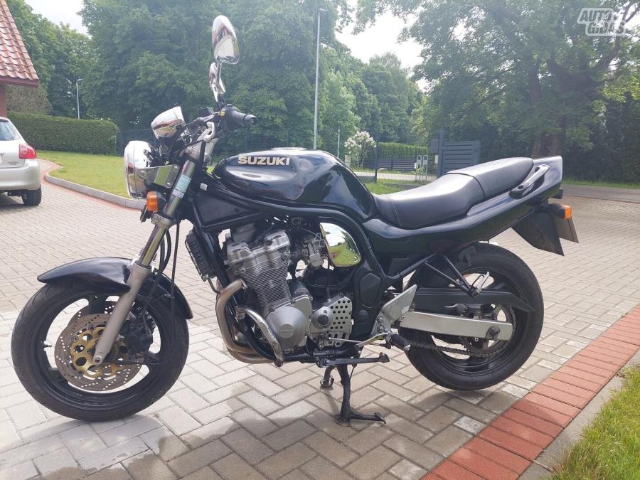 Black Suzuki Bandit 1998 in Klaipeda, with an engine capacity of 0.60 L and mileage of 765 thousand km for 1350 €, photo 4 on AUTOMOTO.COM.LV