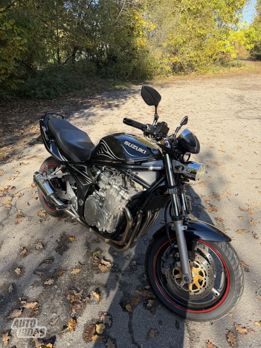 Black Suzuki Bandit 2000 in Kaunas, with an engine capacity of 0.60 L and mileage of 48 thousand km for 2050 €, photo 9 on AUTOMOTO.COM.LV