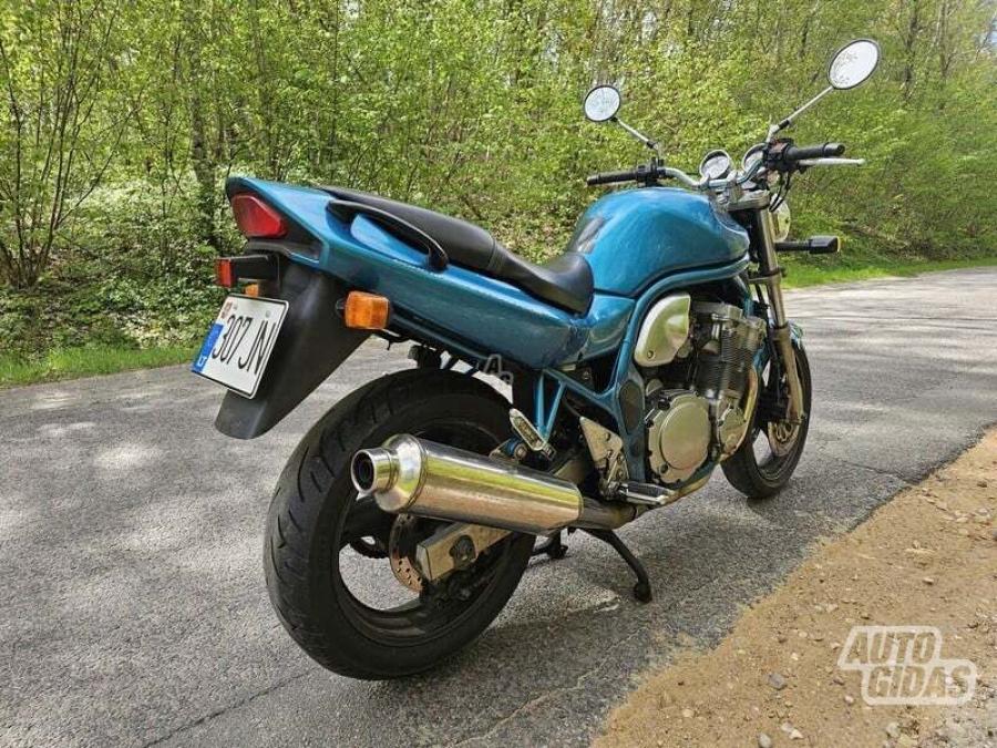 Blue Suzuki Bandit 1996 in Vilnius, with an engine capacity of 0.60 L and mileage of 83 thousand km for 1500 €, photo 12 on AUTOMOTO.COM.LV