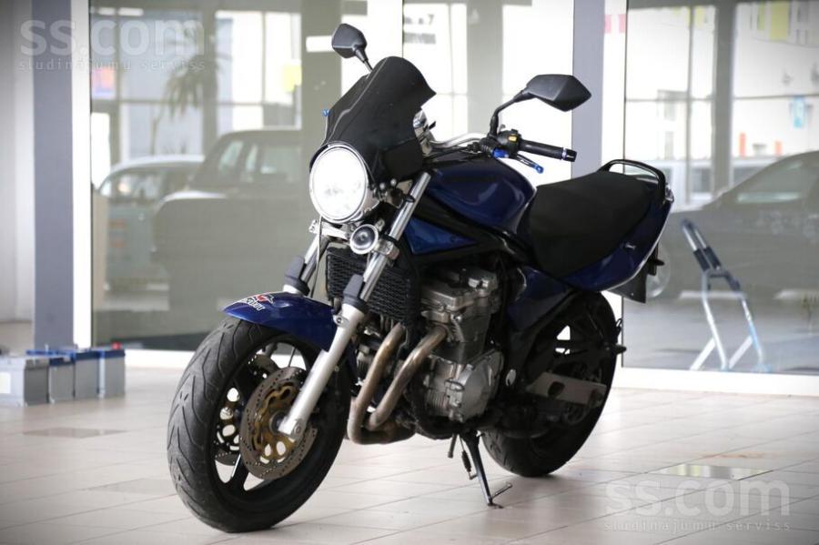 Suzuki Bandit 2003 in Riga, with an engine capacity of 0.60 L and mileage of 0 thousand km for 2095 €, photo 1 on AUTOMOTO.COM.LV