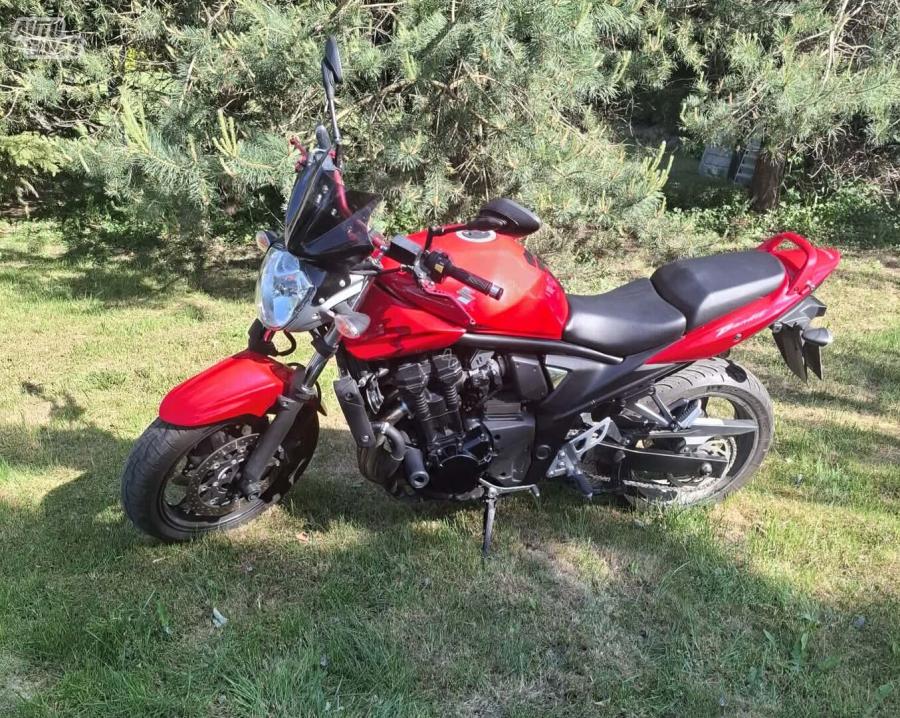 Sarkans Suzuki Bandit 2009 Vilkaviškis, ar dzinēja tilpumu 0.66 L un nobraukumu 0 tūkst. km par 2700 €, foto 6 vietnē AUTOMOTO.COM.LV