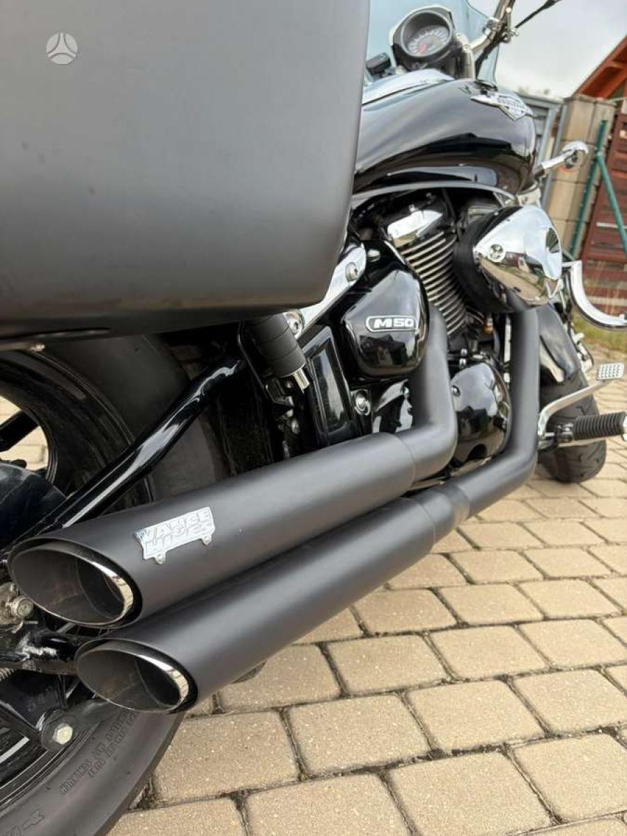 Black Suzuki Boulevard 2005 in Riga, with an engine capacity of 0.81 L and mileage of 36 thousand km for 4000 €, photo 8 on AUTOMOTO.COM.LV