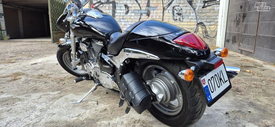 Black Suzuki Boulevard 2013 in Vilnius, with an engine capacity of 0.80 L and mileage of 20 thousand km for 4850 €, photo 4 on AUTOMOTO.COM.LV