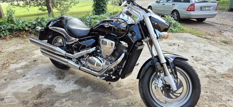 Black Suzuki Boulevard 2013 in Vilnius, with an engine capacity of 0.80 L and mileage of 20 thousand km for 4850 €, photo 8 on AUTOMOTO.COM.LV
