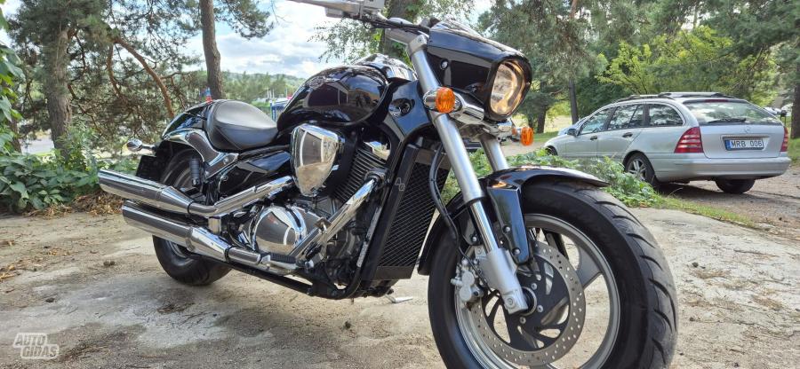 Black Suzuki Boulevard 2013 in Vilnius, with an engine capacity of 0.80 L and mileage of 20 thousand km for 4850 €, photo 15 on AUTOMOTO.COM.LV