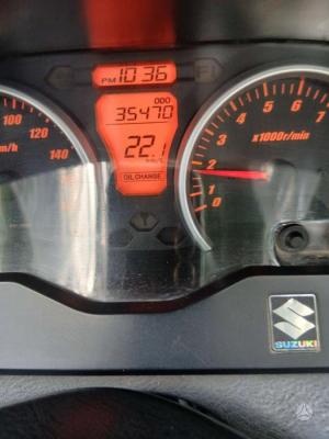 Blue Suzuki Burgman 2007 in Vilnius, with an engine capacity of 0.40 L and mileage of 35 thousand km for 1700 €, photo 18 on AUTOMOTO.COM.LV