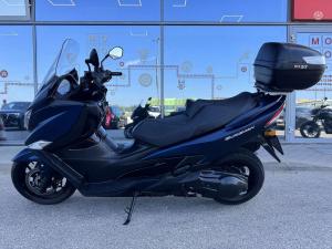 Zils Suzuki Burgman 2020 Viļņa, ar dzinēja tilpumu 0.40 L un nobraukumu 5 tūkst. km par 4399 €, foto 6 vietnē AUTOMOTO.COM.LV