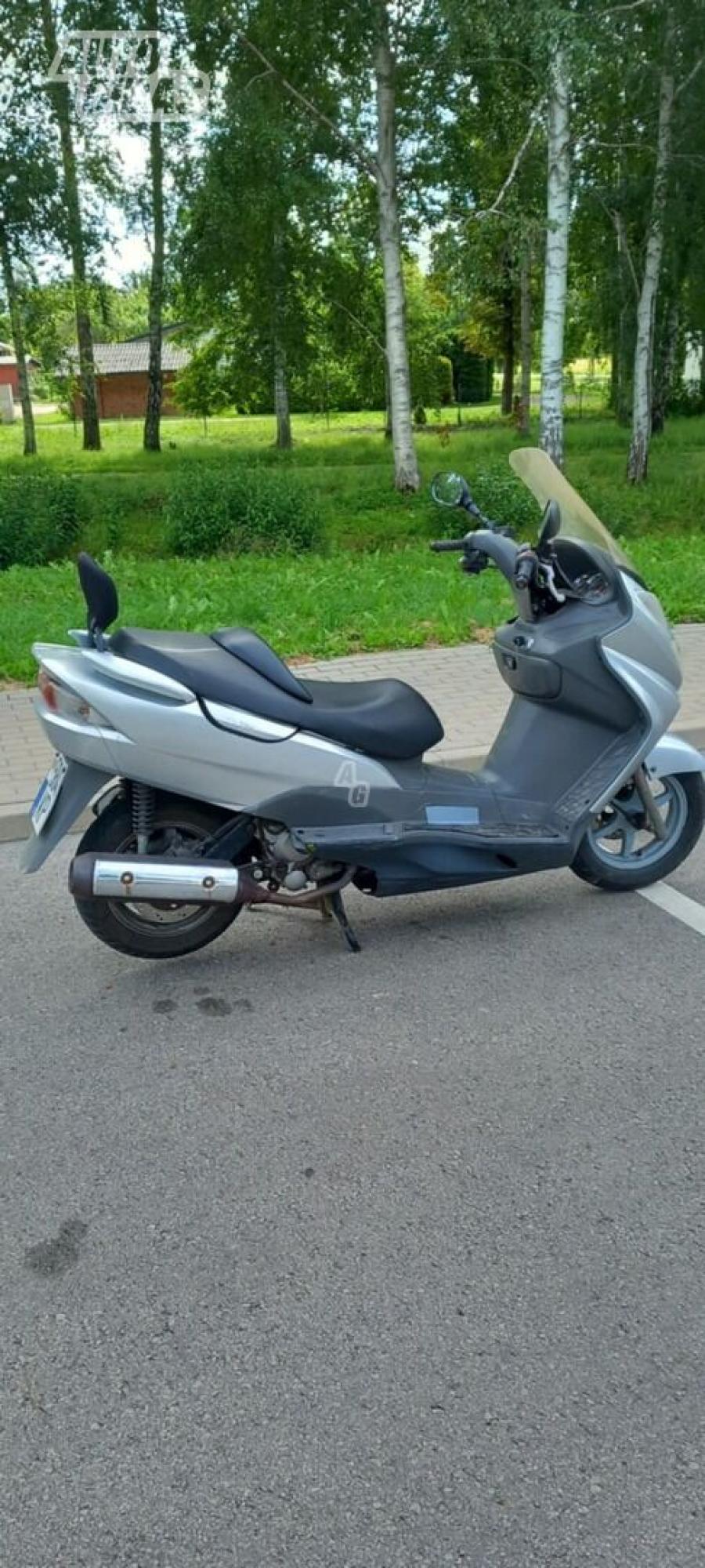 Grey Suzuki Burgman 2025 in Siauliai, with an engine capacity of 0.13 L and mileage of 15 thousand km for 750 €, photo 4 on AUTOMOTO.COM.LV