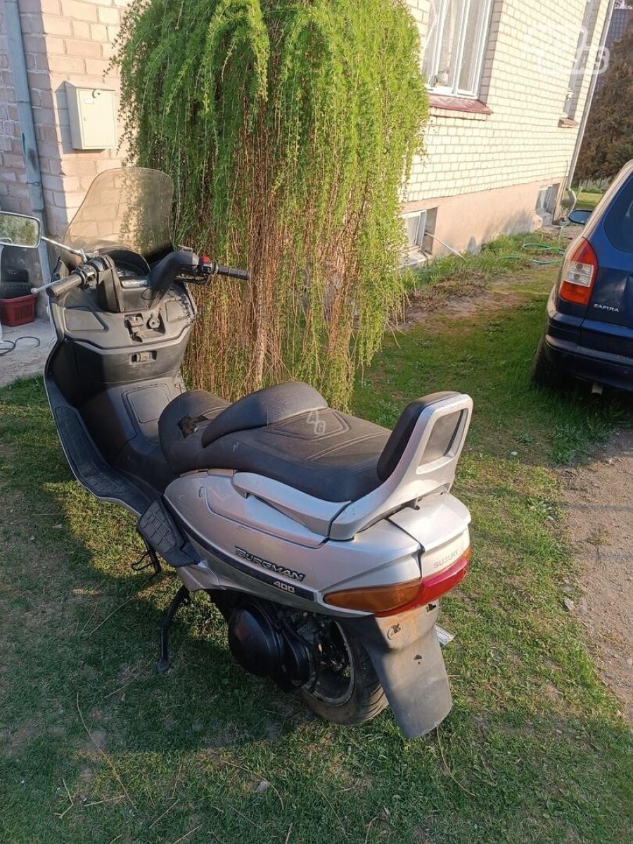 Сузуки Burgman 2003 в Расейняй, объемом двигателя 0.00 л и пробегом 0 тыс. км за 1299 €, фото 11 на AUTOMOTO.COM.LV