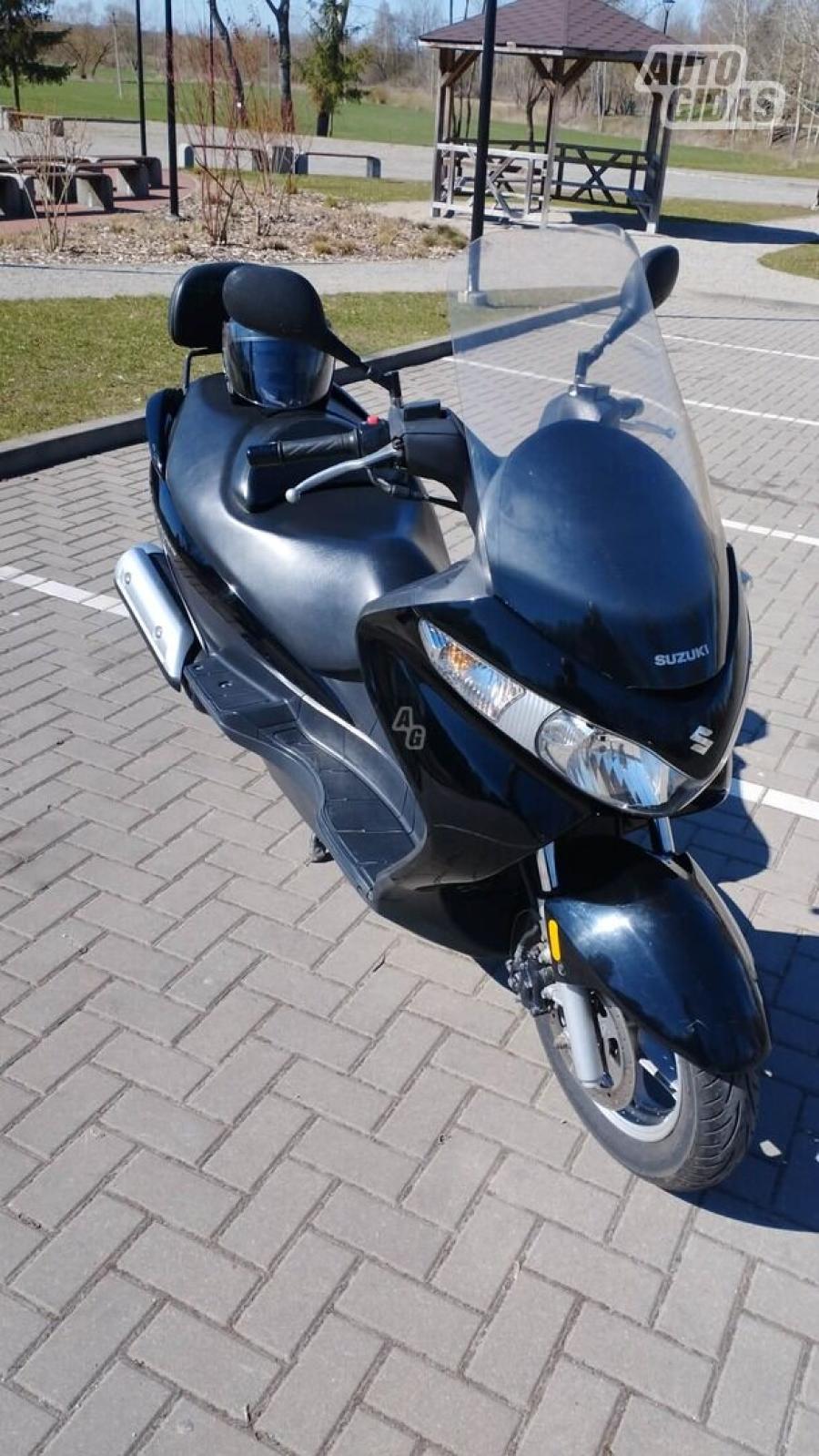 Suzuki Burgman 2007 Vilkaviškis, ar dzinēja tilpumu 0.00 L un nobraukumu 0 tūkst. km par 1100 €, foto 3 vietnē AUTOMOTO.COM.LV