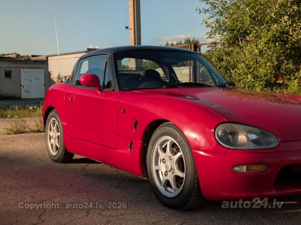 Red Suzuki Cappuccino 1994 in Tallinn, with an engine capacity of 0.70 L and mileage of 144 thousand km for 8500 €, photo 7 on AUTOMOTO.COM.LV