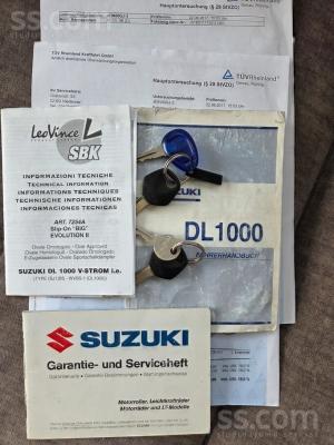 Suzuki DL 1000 2003 in Ventspils, with an engine capacity of 1.00 L and mileage of 0 thousand km for 2900 €, photo 11 on AUTOMOTO.COM.LV