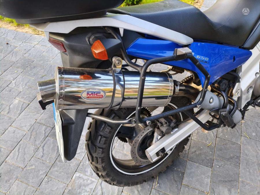 Zils Suzuki DL 2004 Viļņa, ar dzinēja tilpumu 0.65 L un nobraukumu 68 tūkst. km par 2500 €, foto 14 vietnē AUTOMOTO.COM.LV