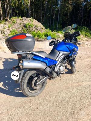 Blue Suzuki DL 2007 in Kaunas, with an engine capacity of 0.65 L and mileage of 59 thousand km for 2750 €, photo 5 on AUTOMOTO.COM.LV