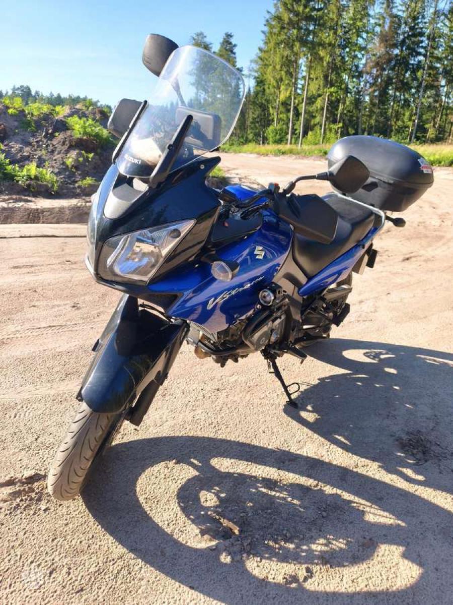 Blue Suzuki DL 2007 in Kaunas, with an engine capacity of 0.65 L and mileage of 59 thousand km for 2750 €, photo 6 on AUTOMOTO.COM.LV