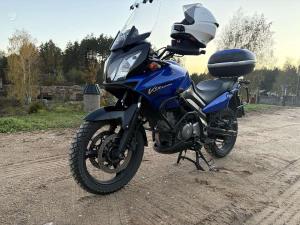 Blue Suzuki DL 2008 in Vilnius, with an engine capacity of 0.65 L and mileage of 60 thousand km for 3200 €, photo  on AUTOMOTO.COM.LV