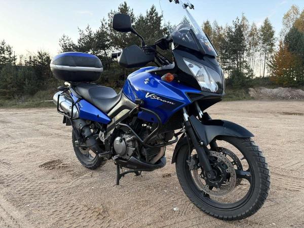 Blue Suzuki DL 2008 in Vilnius, with an engine capacity of 0.65 L and mileage of 60 thousand km for 3200 €, photo 2 on AUTOMOTO.COM.LV
