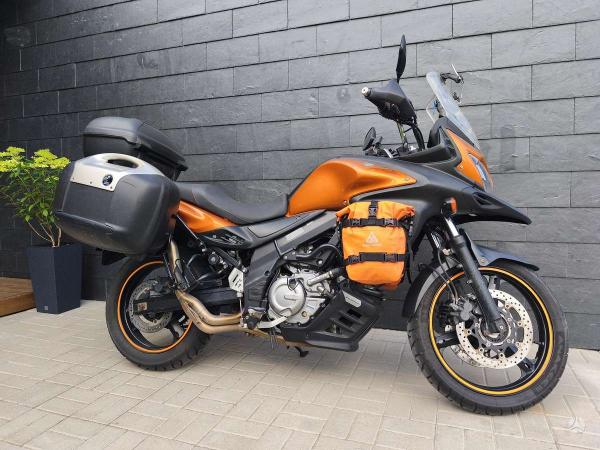 Orange Suzuki DL 2012 in Vilnius, with an engine capacity of 0.65 L and mileage of 47 thousand km for 3850 €, photo 5 on AUTOMOTO.COM.LV