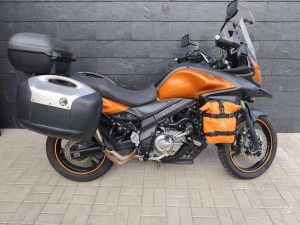 Orange Suzuki DL 2012 in Vilnius, with an engine capacity of 0.65 L and mileage of 47 thousand km for 3850 €, photo 6 on AUTOMOTO.COM.LV