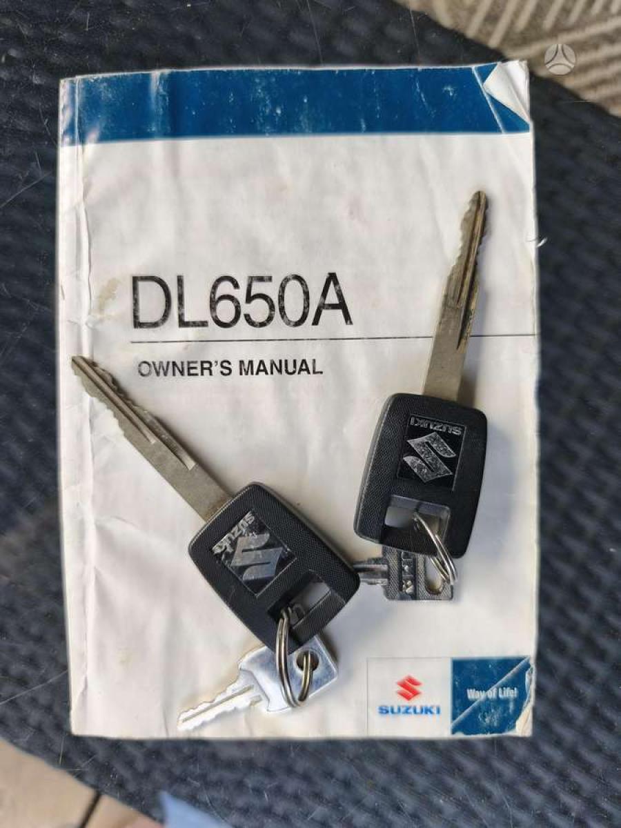 Oranžs Suzuki DL 2012 Viļņa, ar dzinēja tilpumu 0.65 L un nobraukumu 47 tūkst. km par 3850 €, foto 17 vietnē AUTOMOTO.COM.LV