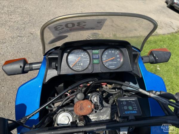 Blue Suzuki DR 1992 in Vilnius, with an engine capacity of 0.65 L and mileage of 42 thousand km for 1650 €, photo 4 on AUTOMOTO.COM.LV