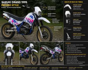 Suzuki DR 1994 in Klaipeda, with an engine capacity of 0.00 L and mileage of 0 thousand km for 980 €, photo 3 on AUTOMOTO.COM.LV