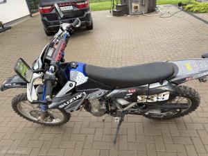 Blue Suzuki DR-Z 2003 in Vilnius, with an engine capacity of 0.40 L and mileage of 21 thousand km for 3300 €, photo 6 on AUTOMOTO.COM.LV