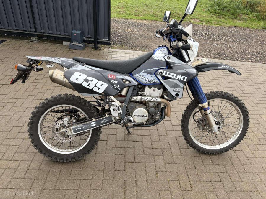 Blue Suzuki DR-Z 2003 in Vilnius, with an engine capacity of 0.40 L and mileage of 21 thousand km for 3300 €, photo 12 on AUTOMOTO.COM.LV