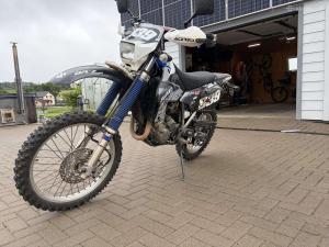 Blue Suzuki DR-Z 2003 in Vilnius, with an engine capacity of 0.40 L and mileage of 21 thousand km for 3300 €, photo 15 on AUTOMOTO.COM.LV