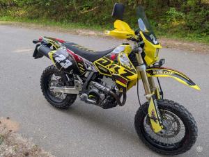 Желтый Сузуки DR-Z 2007 в Зарасай, объемом двигателя 0.40 л и пробегом 35 тыс. км за 4000 €, фото 3 на AUTOMOTO.COM.LV