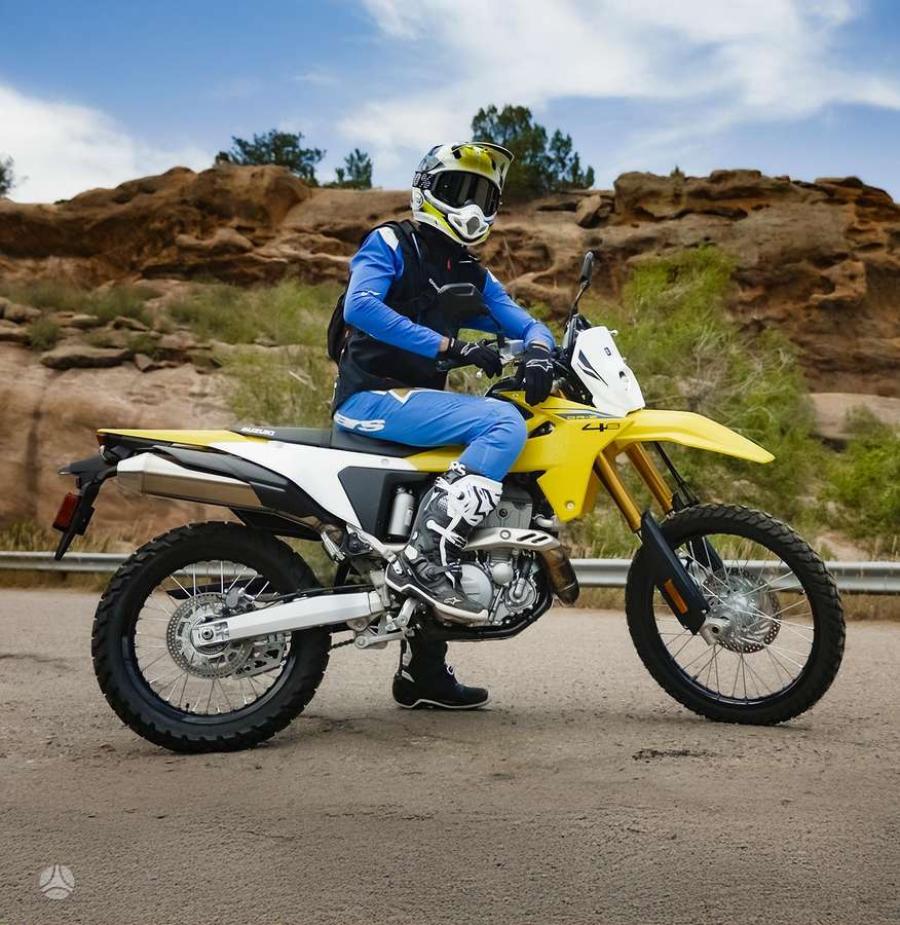 Dzeltens Suzuki DR-Z 2026 Viļņa, ar dzinēja tilpumu 0.40 L un nobraukumu 0 tūkst. km par 8990 €, foto 13 vietnē AUTOMOTO.COM.LV