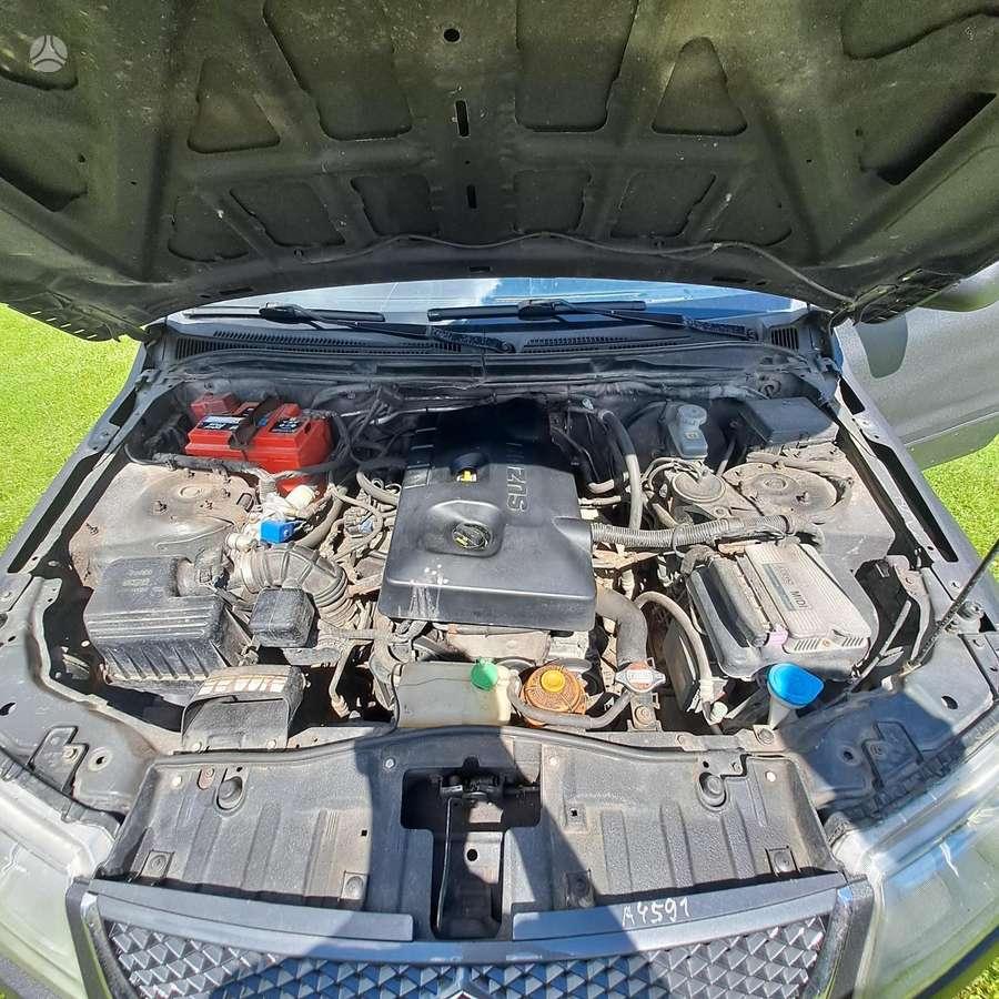 Black Suzuki grand-vitara 2007 in Utena, with an engine capacity of 2.00 L and mileage of 316 thousand km for 1150 €, photo 10 on AUTOMOTO.COM.LV