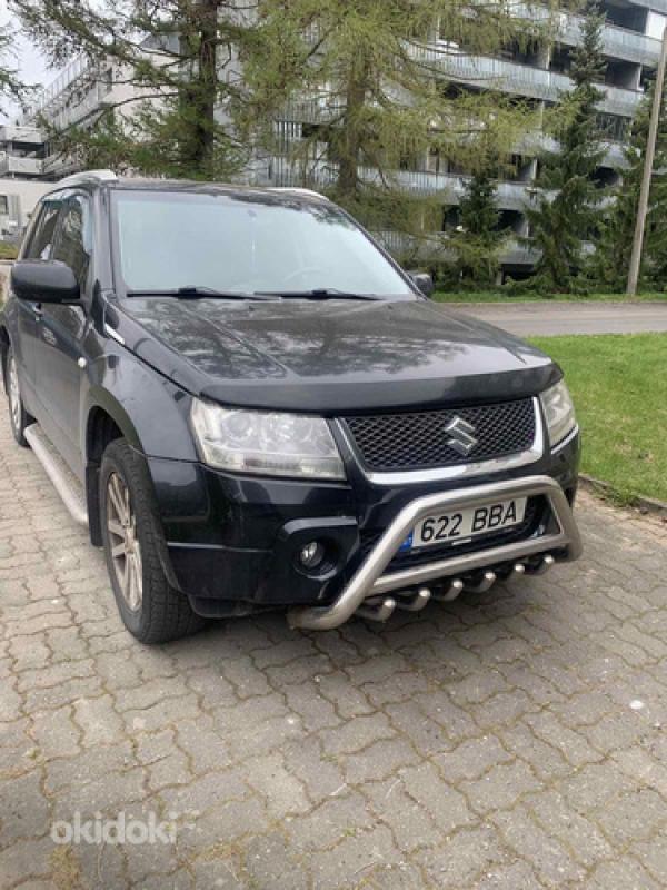 Black Suzuki grand-vitara 2008 in Tallinn, with an engine capacity of 2.00 L and mileage of 142 thousand km for 6000 €, photo 1 on AUTOMOTO.COM.LV