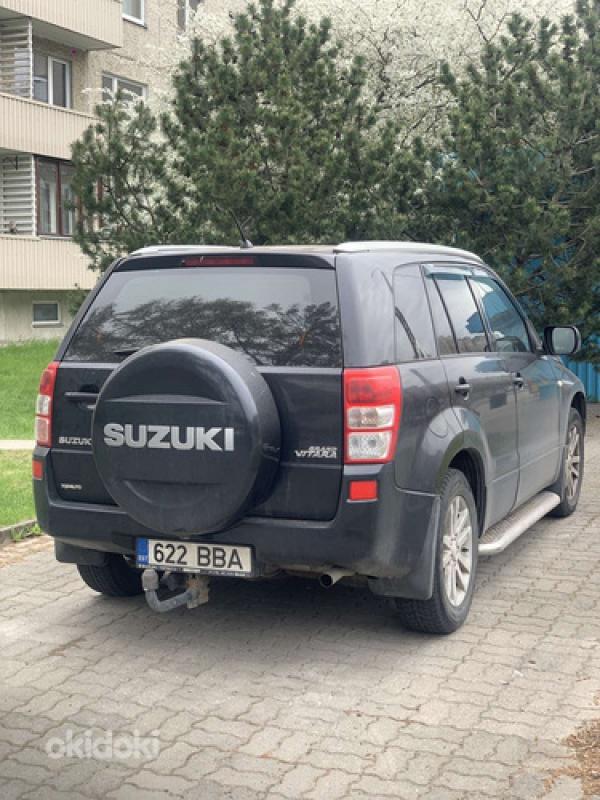 Black Suzuki grand-vitara 2008 in Tallinn, with an engine capacity of 2.00 L and mileage of 142 thousand km for 6000 €, photo 5 on AUTOMOTO.COM.LV